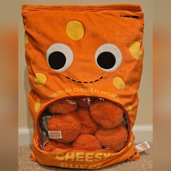 Toys | Cheesy Puffs Stuffed Toy | Poshmark